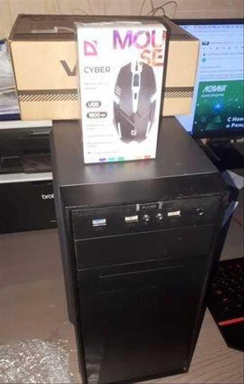 Игровой системный блок i5, 1660 Ti, 16Gb, SSD +HDD