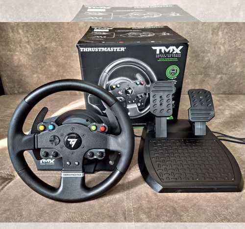 Игровой руль thrustmaster tmx в идеале