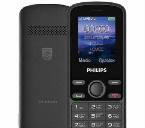 Philips E111 Xenium Black (черный)