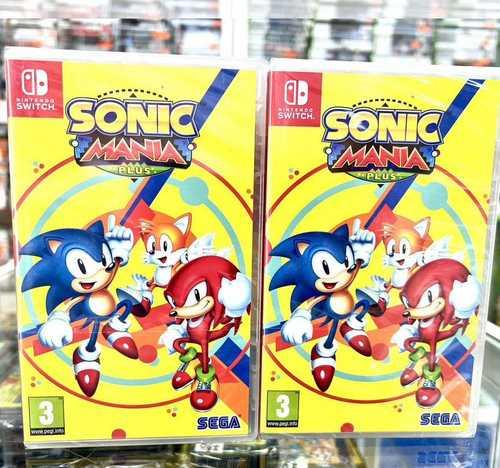 Новый Sonic Mania Plus Nintendo Switch