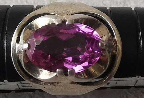 Женский серебряный перстень 875 пробы