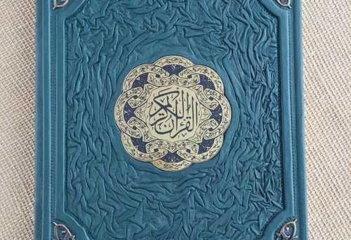 Коран на узбекском языке(подарочная кожаная книга)