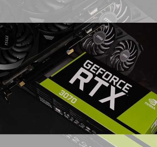 Видеокарта MSI GeForce RTX 3070 ventus 3X OC