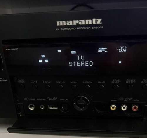 Av ресивер marantz sr-6005