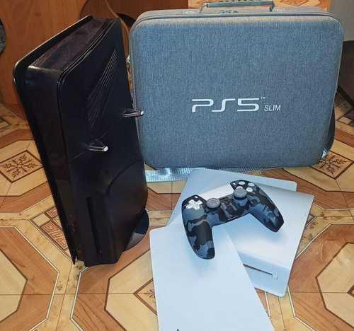 Sony playstation 5 slim с дисководом 1тб