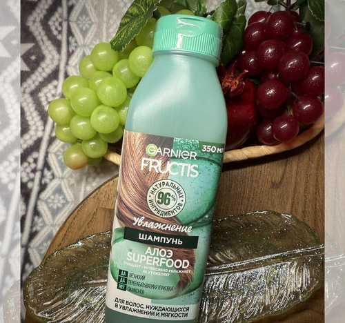 Garnier Fructis Superfood Алоэ Шампунь 350мл