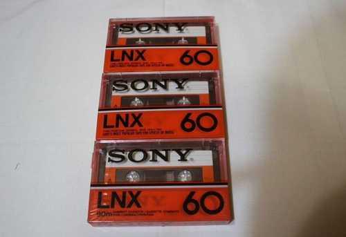 Sony LNX 60 Аудиокассеты