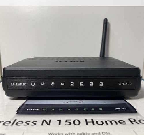 Wifi роутер D-Link DIR-300