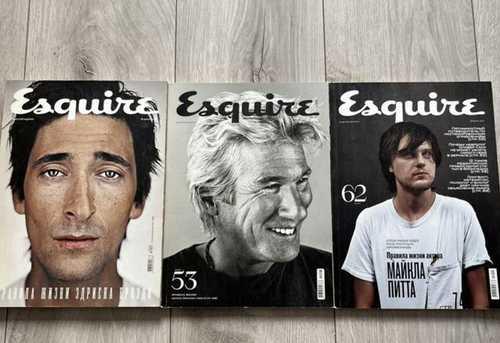 Журнал Esquire 2008, 2010, 2011