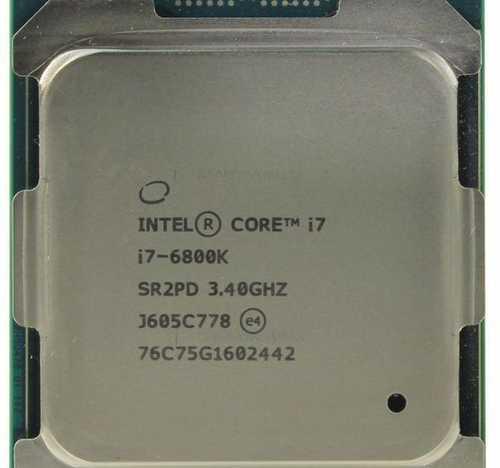 Intel Core i7-6800K сокет LGA2011-3