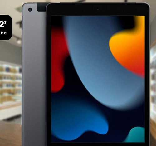 Apple iPad 2021 10.2 Wi-Fi 256 гб Серый