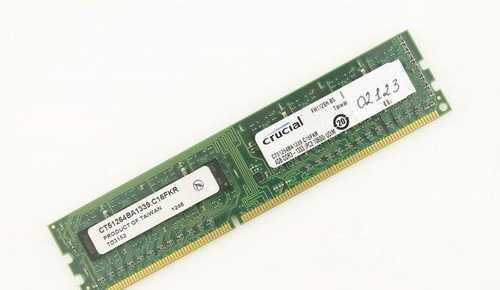 Оперативная память DDR3 4 GB 1333 MHz Crucial