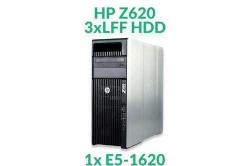 Рабочая станция HP Z620: Xeon 4x 3.6GHz, 16GB RAM