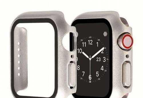 Бампер с защитным стеклом Apple watch 38 мм