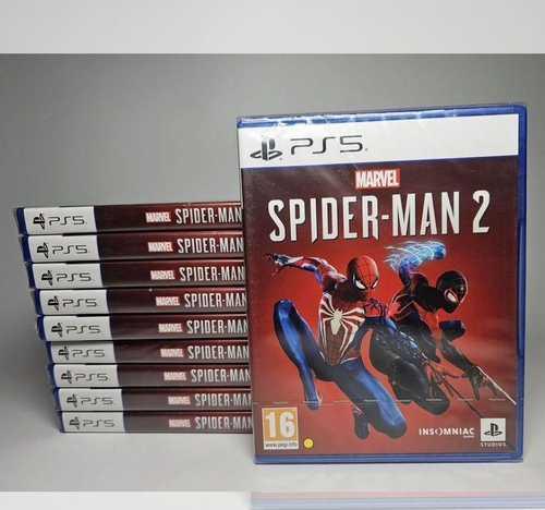 Marvel spider man 2 диск PS5 (новый)