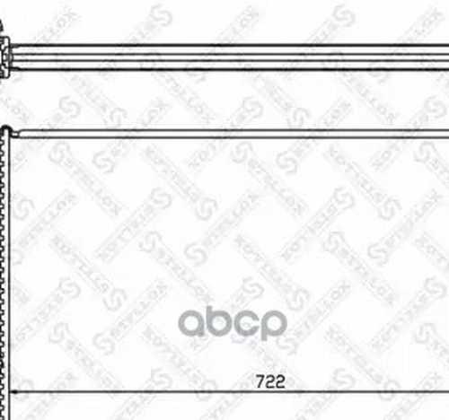 Радиатор системы охлаждения VW Passat 1.6i-2.9i