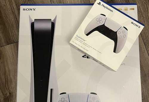 Sony PlayStation 5 + Dualsense (2 шт)