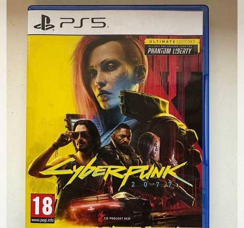 Cyberpunk 2077 PS5 диск (без дополнения)