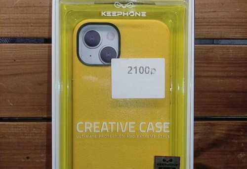 Чехол KeepHone iPhone 13 Жёлтый