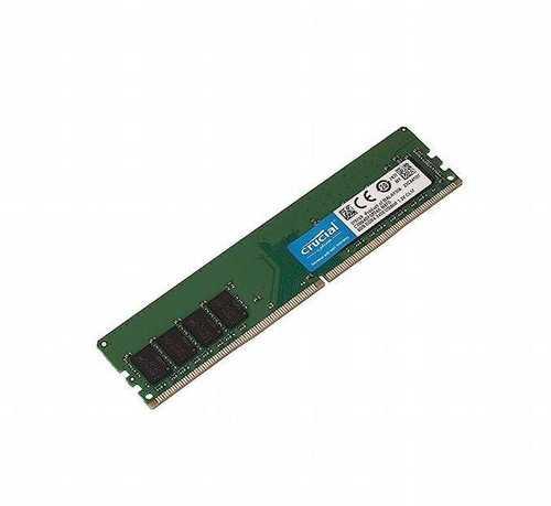Оперативная память DDR4 Crusial 8Gb + 8Gb, 2400MHz