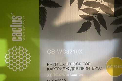 Картридж Cactus CS-WC3210X, черный
