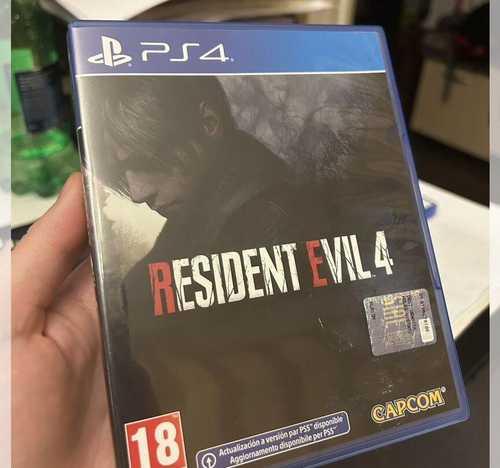 Диск Resident Evil ps4 ps5