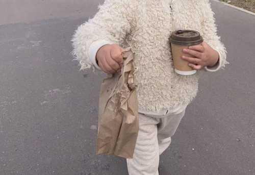 Куртка Zara овечья костюм Koton