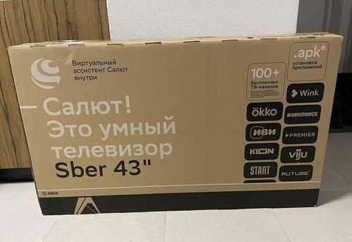 Телевизор Sber SDX-43U4126 43'' новый