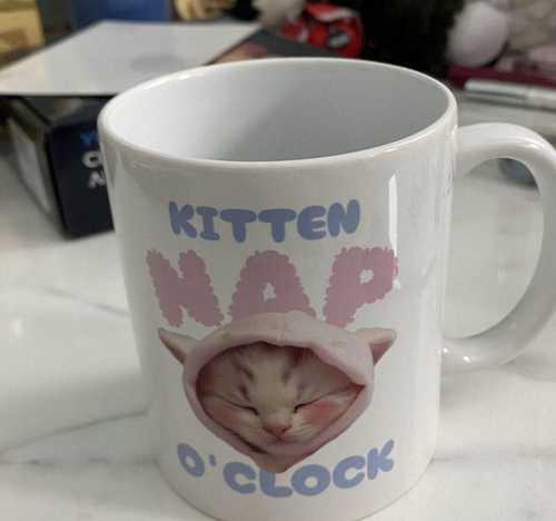 Кружка с котиком