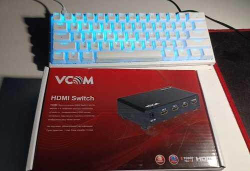 Переключатель сплиттер hdmi 1.4V Switch 5x1 DD435