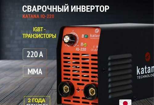 Инверторный сварочный аппарат katana IQ-220, сварк