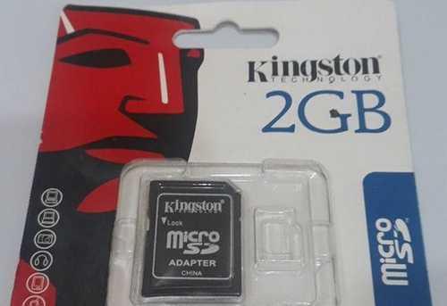 Карта памяти MicroSD Флеш-карта Kingston
