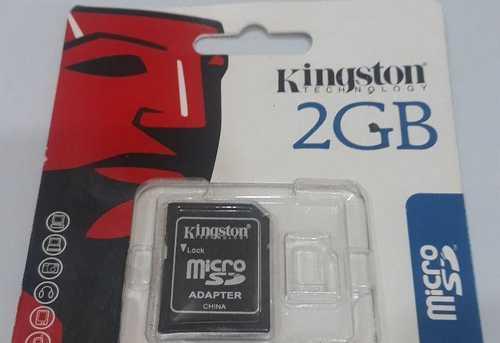 Карта памяти MicroSD Флеш-карта Kingston