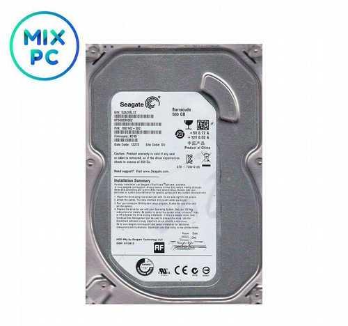 Жесткий диск HDD 3.5" 500Gb Seagate ST500DM002 Б.У