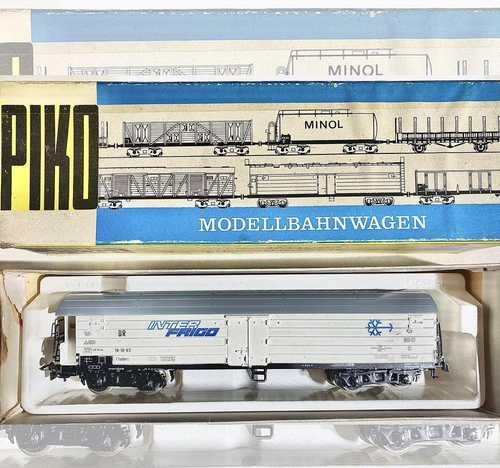 4-x осн. вагон рефрижератор 1:87, Piko, ГДР