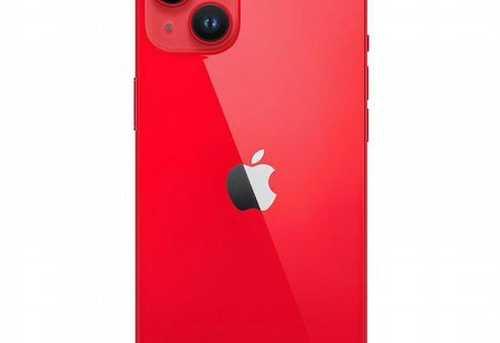 Крышка Айфон 14 плюс (iPhone 14 plus) красная