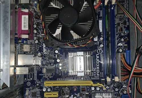 Материнская плата LGA775 G31 поддержка Xeon +кулер