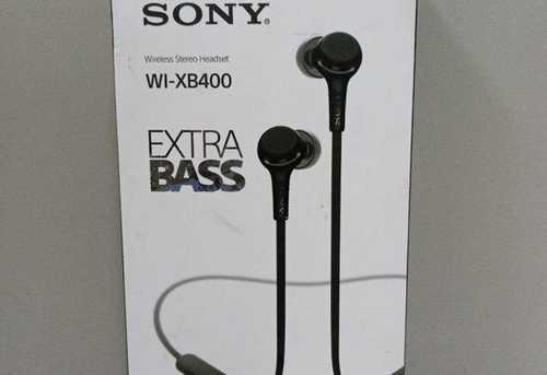 Наушники внутриканальные Bluetooth Sony WI-XB400