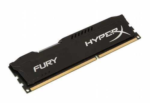 Оперативная память HyperX Fury DDR3 8гб 1600 Мгц