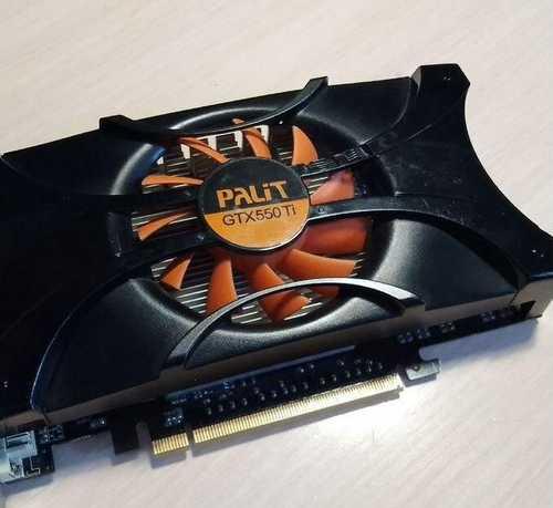 Видеокарта Palit GTX550 Ti