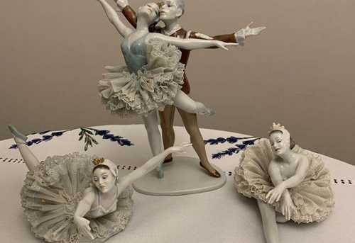 Фарфоровые статуэтки балерины германия