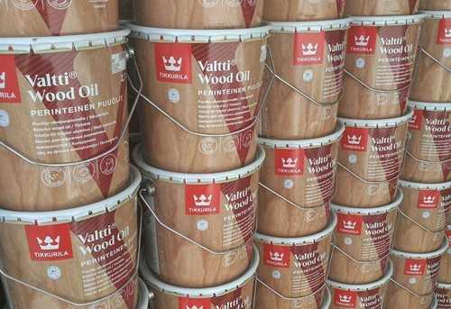 Масло для дерева Tikkurila Valtti Wood Oil 2,7л