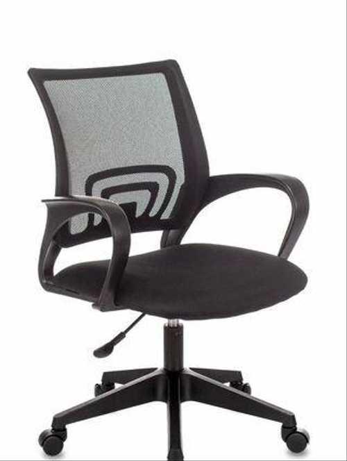 Кресло офисное TopChairs ST-Basic сетка/ткань черн