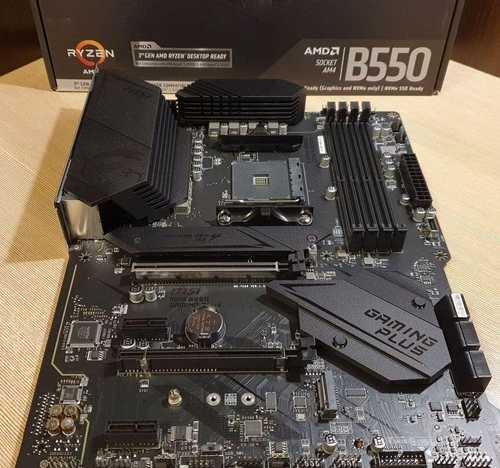 MSI MPG B550 gaming plus, SocketAM4, AMD B550