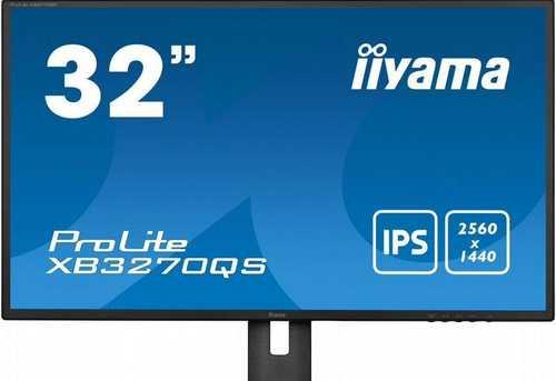 Монитор Iiyama ProLite XB3270QS-B5 31.5, черный"