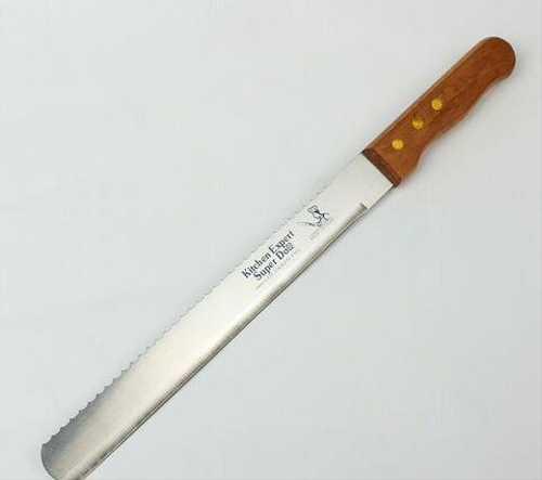 Нож для бисквита двусторонний, 25 см
