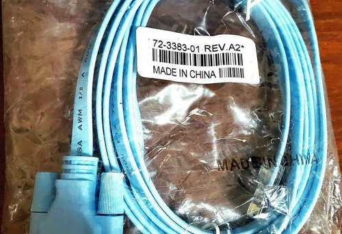 Консольный кабель cisco 72-3383-01 RJ45 DB9