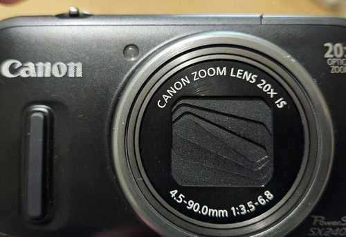 Фотоаппарат Canon Powershot SX240 HS