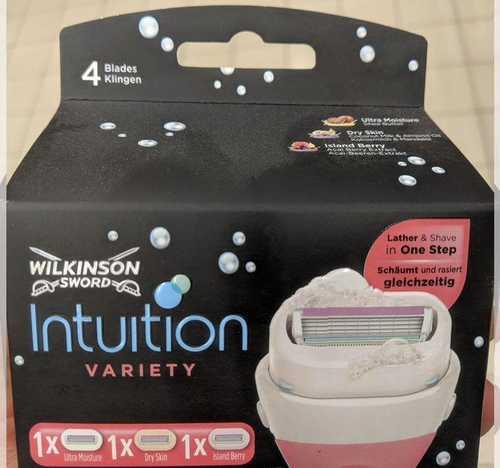 Картриджи Wilkinson sword Intuition Variety