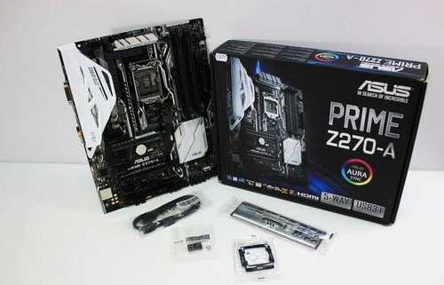Материнская плата 1151 asus prime Z270-A | Festima.Ru - Мониторинг ...